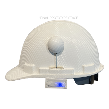 Smart Hard Hat Bluetooth Accessory - The World's First Bluetooth Hard Hat