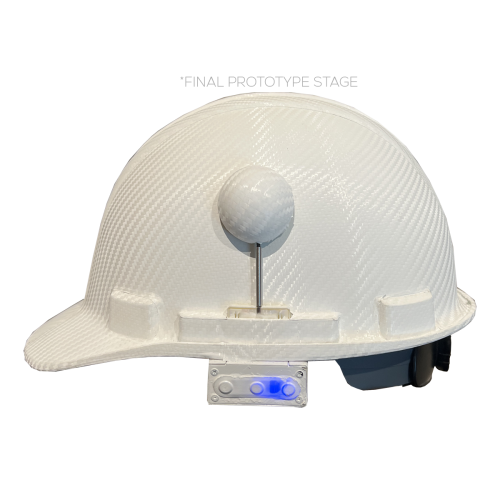 Smart Hard Hat Bluetooth Accessory - The World's First Bluetooth Hard Hat