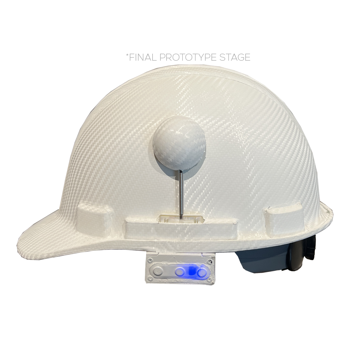 Smart Hard Hat Bluetooth Accessory - The World's First Bluetooth Hard Hat